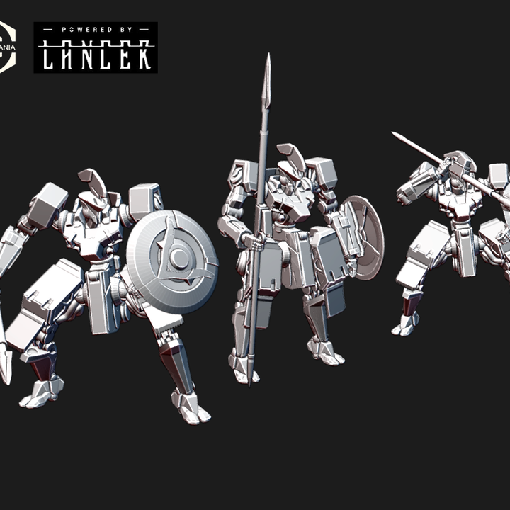 3D Printable Orchis Frame (Lancer RPG Mech) by Rattapoom Kotchapong