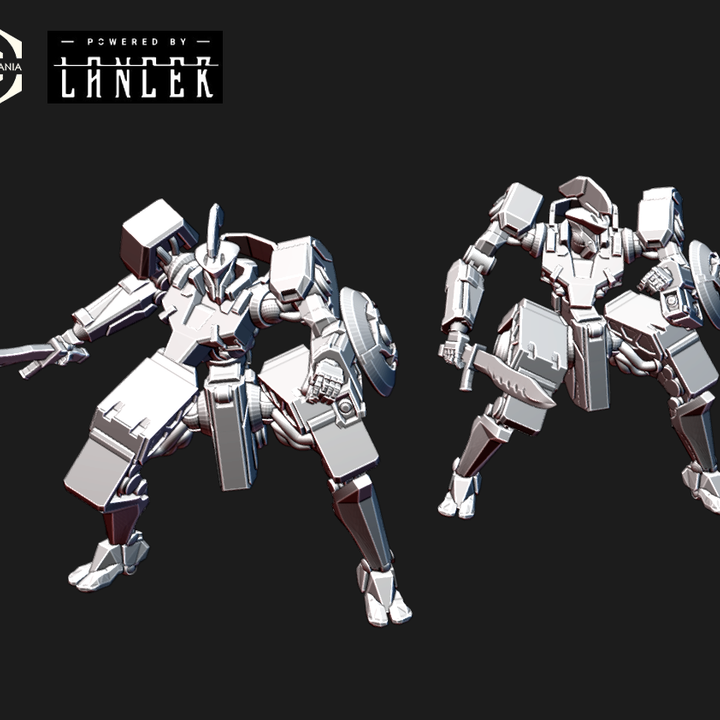 3D Printable Orchis Frame (Lancer RPG Mech) by Rattapoom Kotchapong