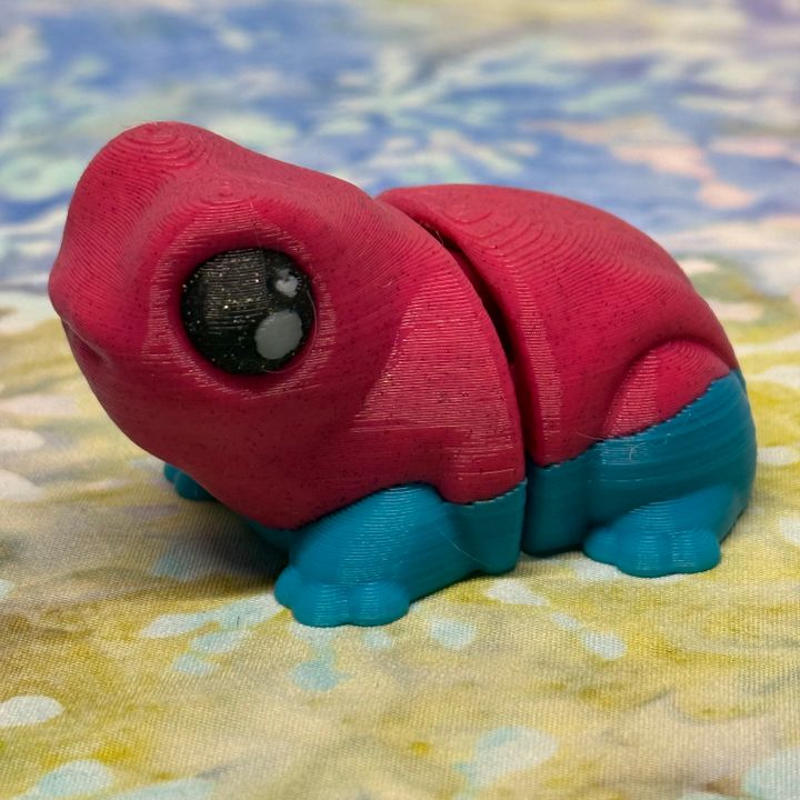 3D Printable Just-A-Frog by Rebel Alicorn Designs