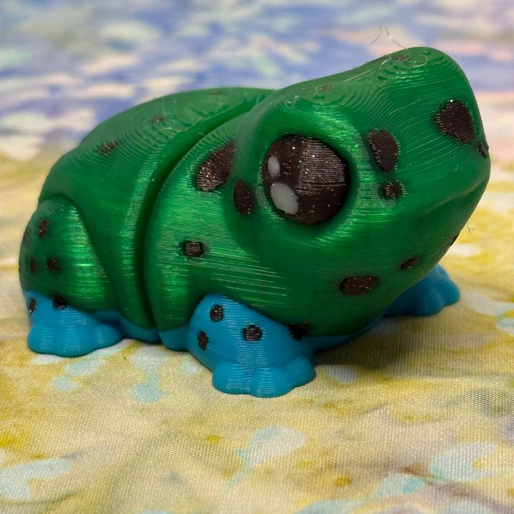 3D Printable Just-A-Frog by Rebel Alicorn Designs