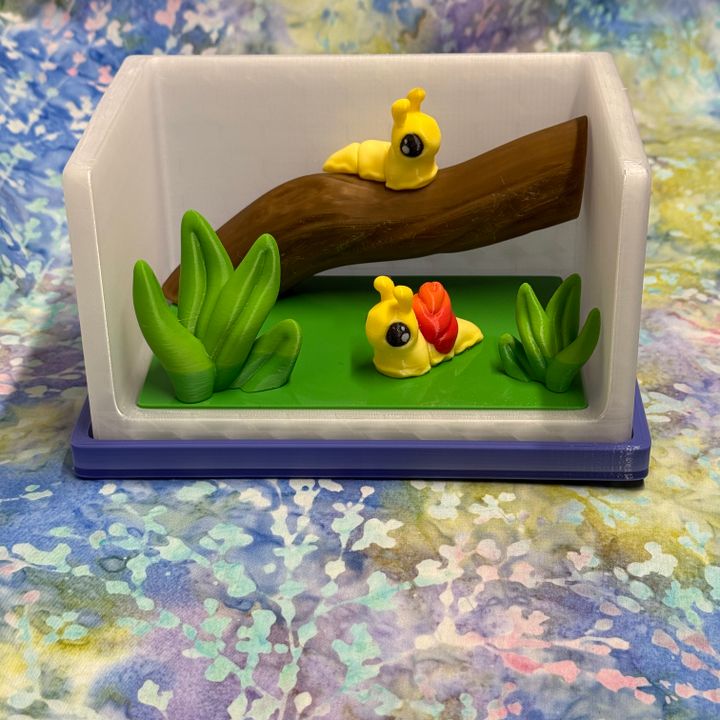 3D Printable Aquarium Critter Display Set by Rebel Alicorn Designs