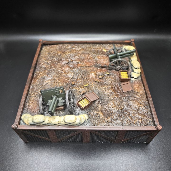 3D Printable Modular Trench Terrain-Perfect for-Trench Crusade-WW1 ...