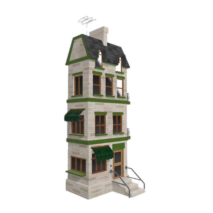 3D Printable Small City Building 2 – 3D Printable Urban Architecture ...