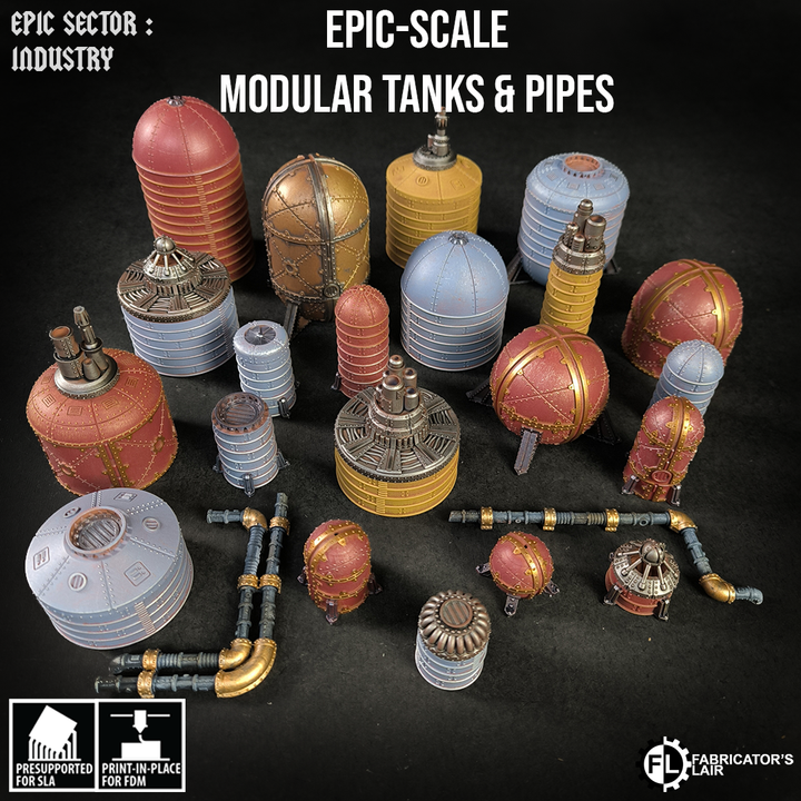 Epic Sector : Industry Campaign - MyMiniFactory