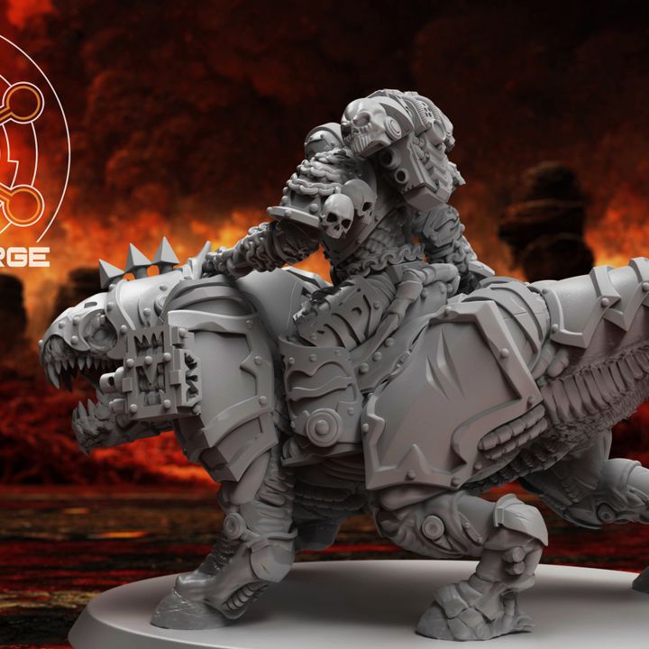 3D Printable Hades Demon Riders by Atlan Forge