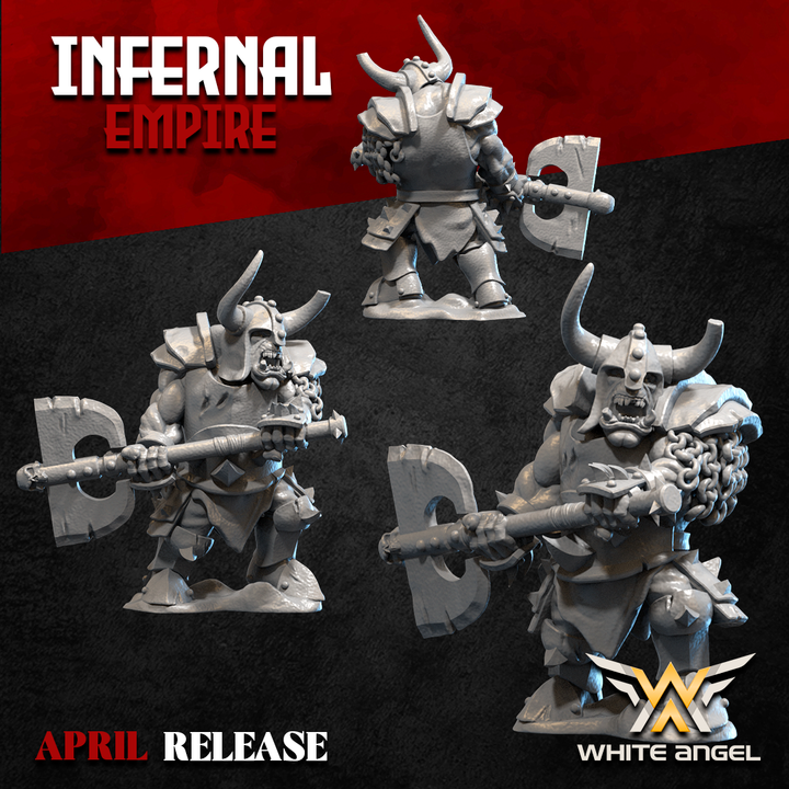 3D Printable INFERNAL HEAVY ORC - INFERNAL EMPIRE (APRIL 2025 RELEASE ...