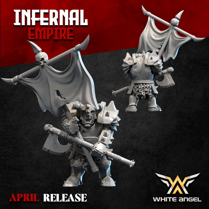 3D Printable INFERNAL HEAVY ORC - INFERNAL EMPIRE (APRIL 2025 RELEASE ...