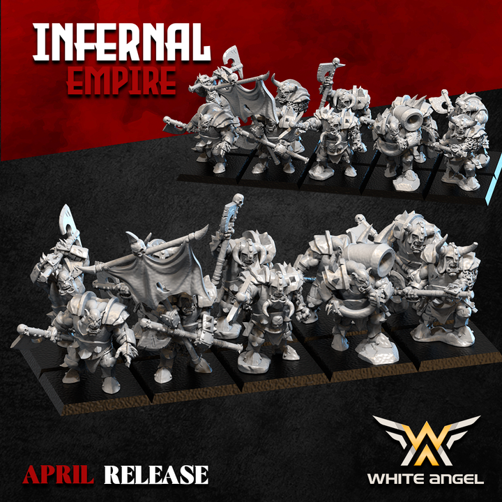 3D Printable INFERNAL HEAVY ORC - INFERNAL EMPIRE (APRIL 2025 RELEASE ...