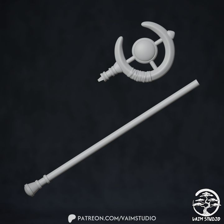 3D Printable Free STL Frieren's Staff by Vaim