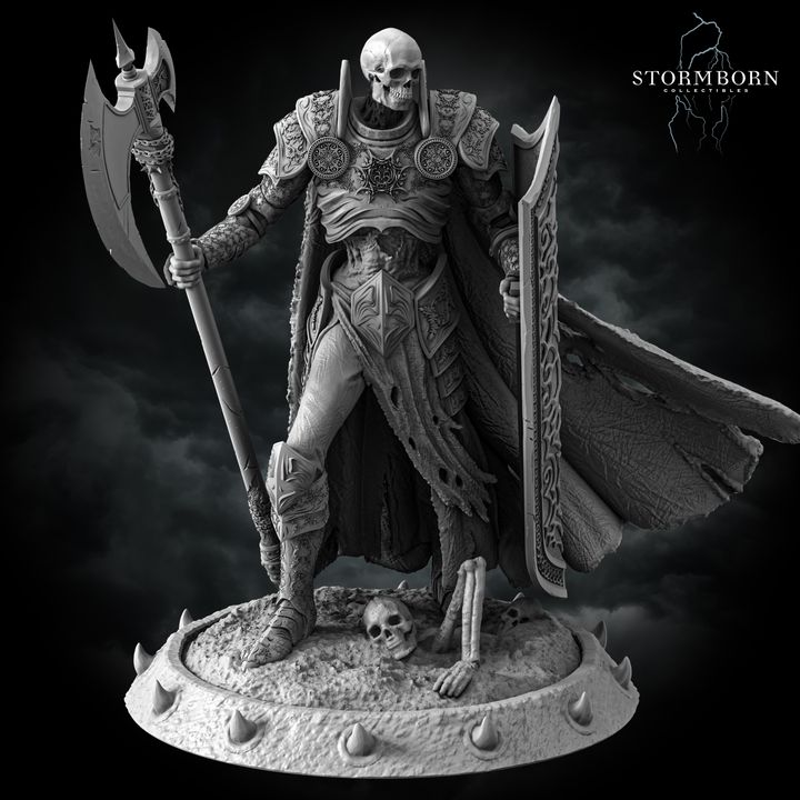 3D Printable Skeleton Commander (2 sizes included) by Stormborn ...