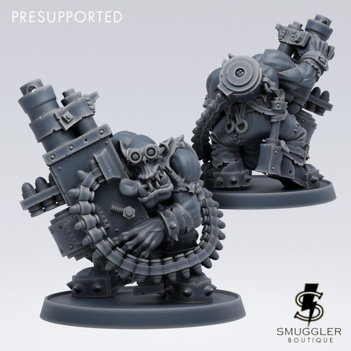 3D Printable Skuzgad Da Big Shoota by Smuggler Boutique