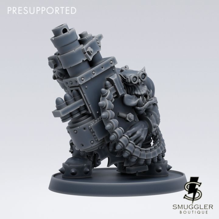 3D Printable Skuzgad Da Big Shoota by Smuggler Boutique