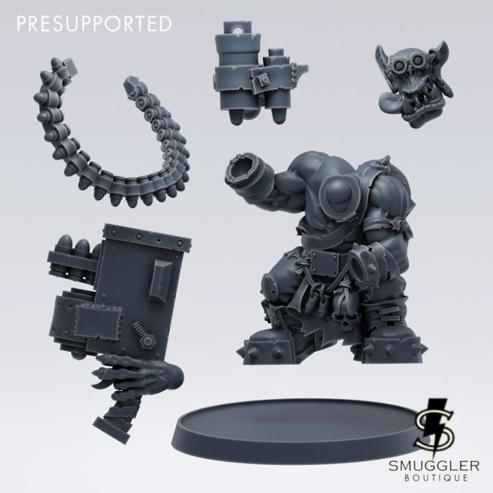 3D Printable Skuzgad Da Big Shoota by Smuggler Boutique