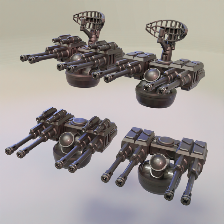3D Printable 8mm Heavy Vehicle Set by ddd_martin_miniatures