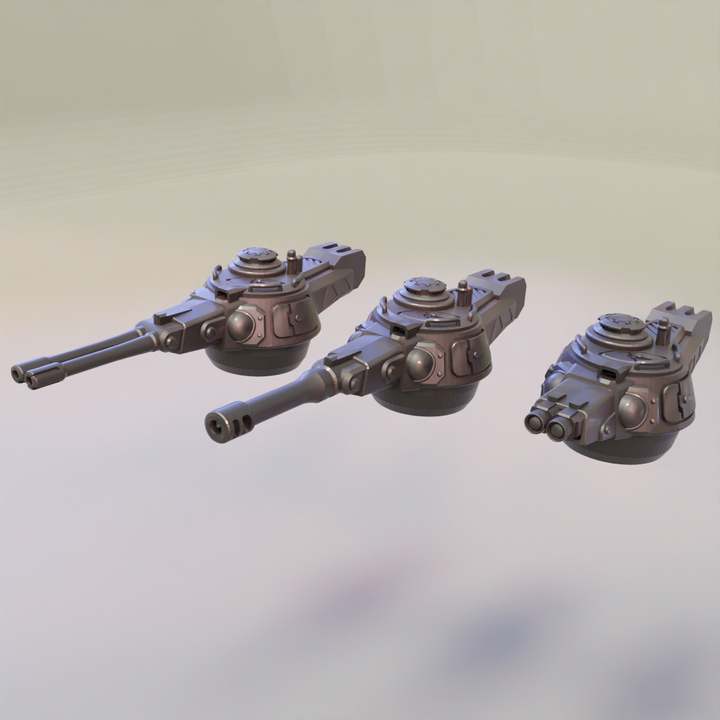3D Printable 8mm Heavy Vehicle Set by ddd_martin_miniatures
