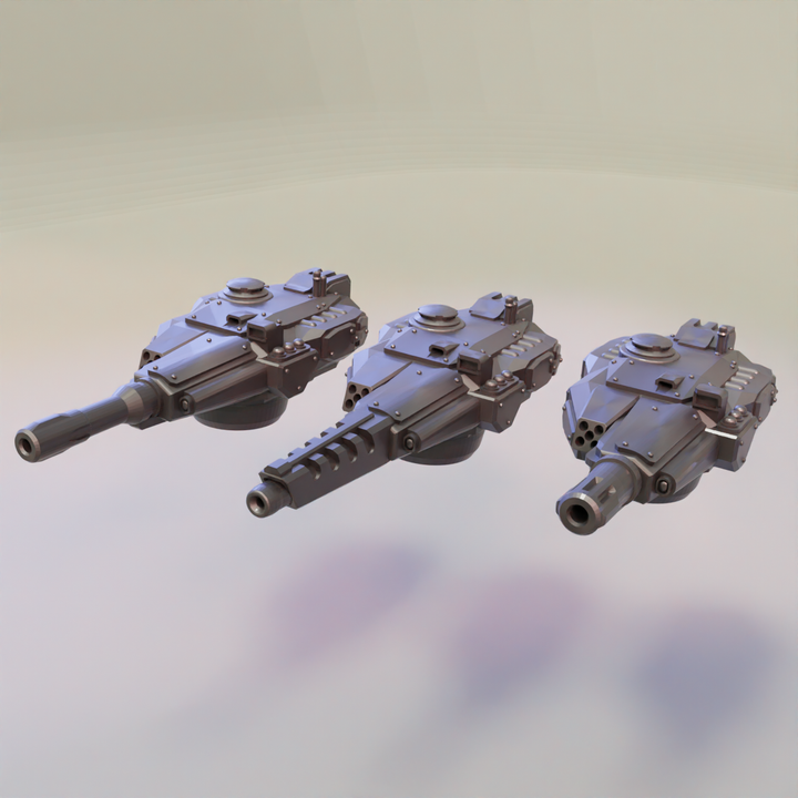 3D Printable 8mm Heavy Vehicle Set by ddd_martin_miniatures