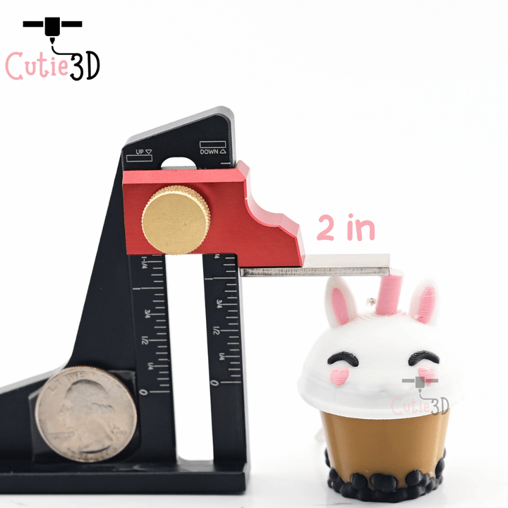 3D Printable Cutie3D Bunny Boba Tea Cup Keycap Fidget Clicker Keychain ...