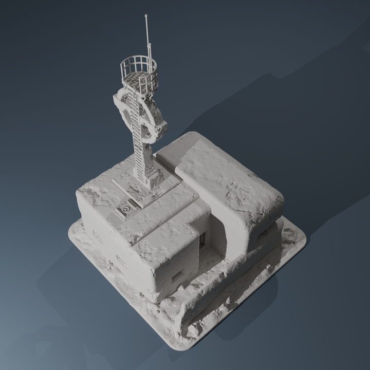 3D Printable Bunker by HexBrick