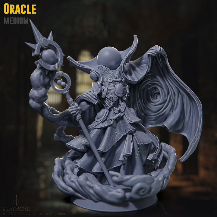 3D Printable Oracle by Claymore Miniatures