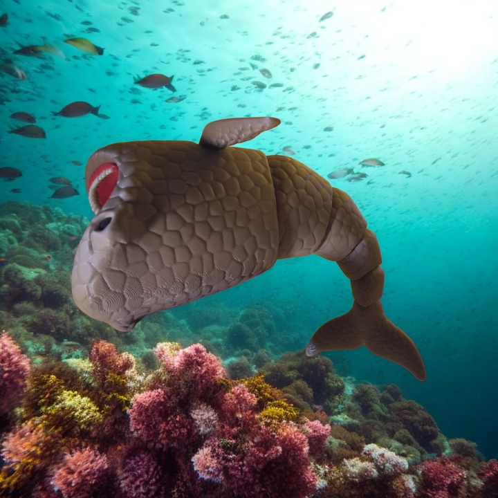 3D Printable The Bloop (Multicolor) by Boby Green Creations