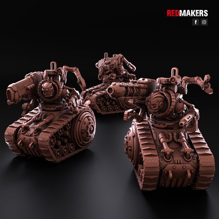 3D Printable Mech-Destroyer – Omniforge by RedMakers