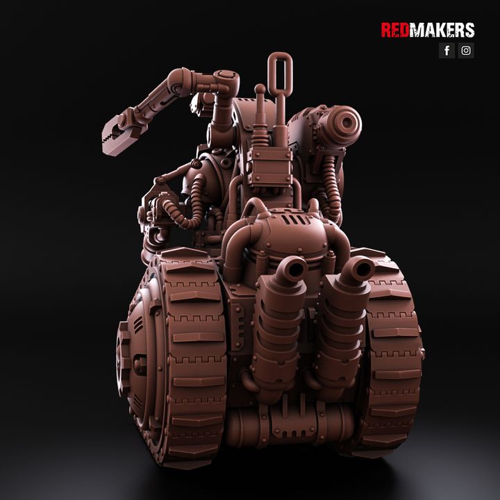 3D Printable Mech-Destroyer – Omniforge by RedMakers