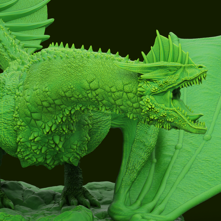 3D Printable Moondancer: Dragon of the House of Dragons by Hernan Godoy
