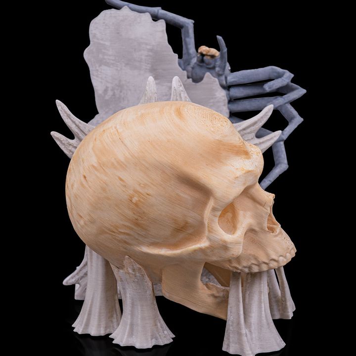 3D Printable Thread of Horror Bookend by Stlflix