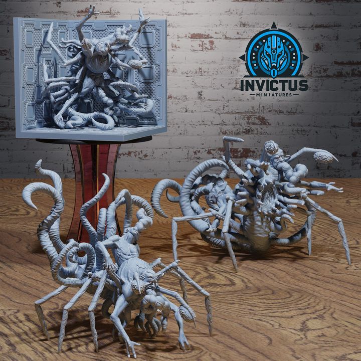 3D Printable Thing Set / Horror Night Encounter / Killer Creature ...