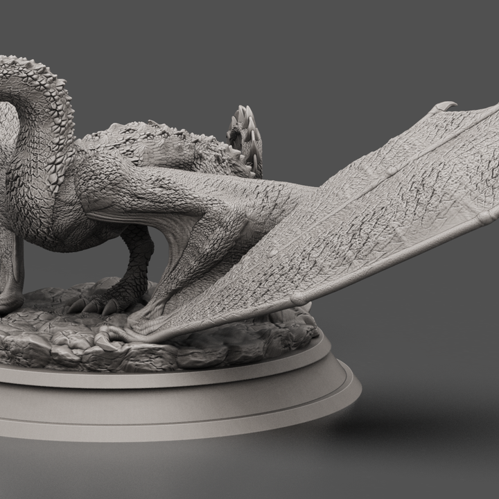 3D Printable Silver Wing (House of the Dragon) by Hernan Godoy