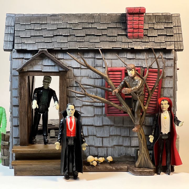 3D Printable Remco Mini Monsters Action Figure Playset by Figure Fiend