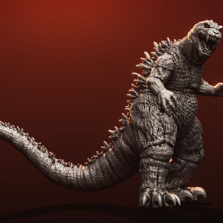 3D Printable Godzilla 2001 Full by SabertoothCollectibles