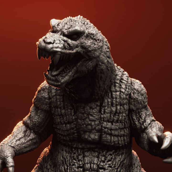 3D Printable Godzilla 2001 Full by SabertoothCollectibles