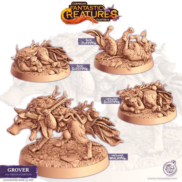 3D Printable Grover - Grove Guardian (Pre-Supported) - Fantastic ...