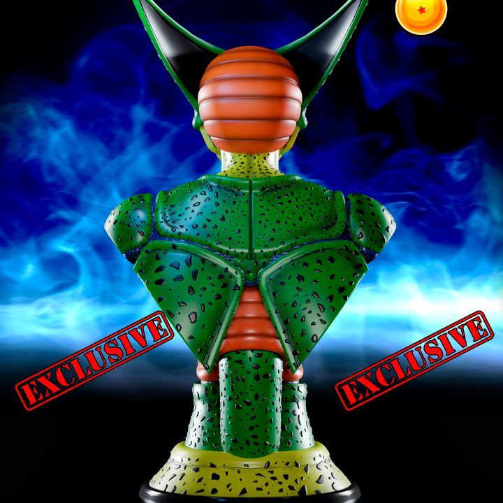 3D Printable CELL BUST by Lucas Perez