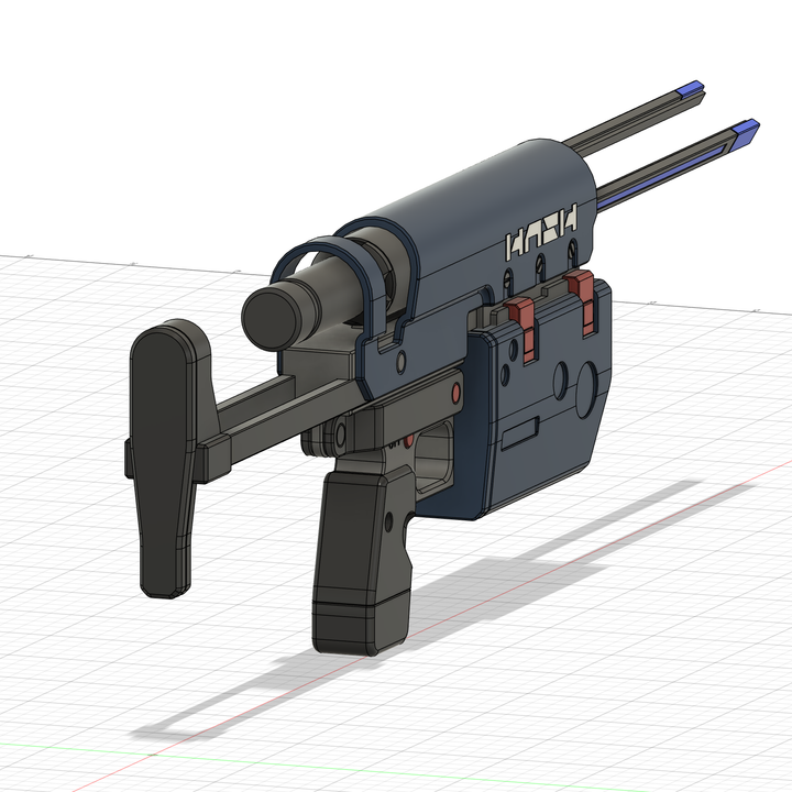 3D Printable Maser Gun - Replica from Death Stranding by MILITECH
