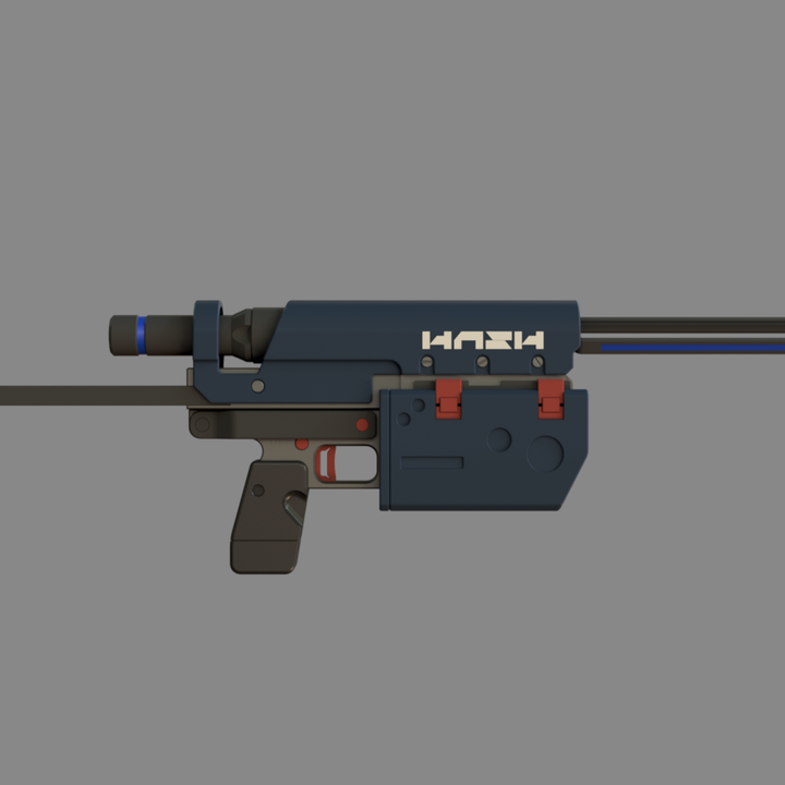 3D Printable Maser Gun - Replica from Death Stranding by MILITECH