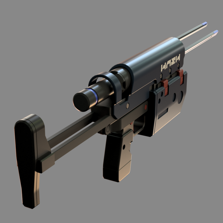 3D Printable Maser Gun - Replica from Death Stranding by MILITECH