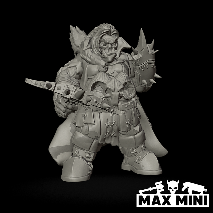 3D Printable Ogre Crossbow Huntress by Max Mini