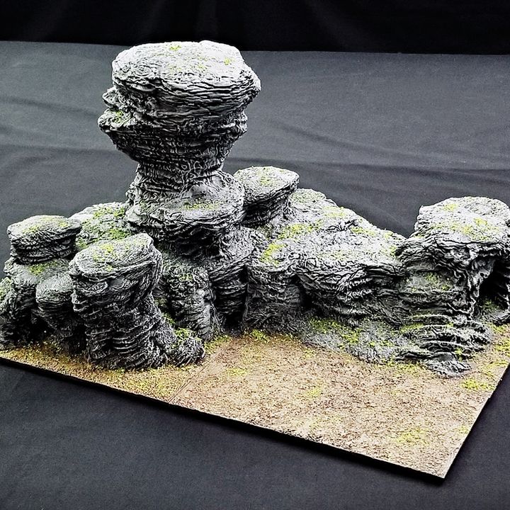 3D Printable Corner Module #1 - Modular Spire Design Master Tiles by ...