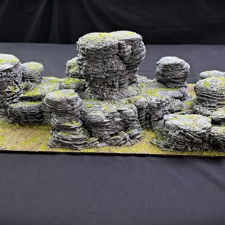 3D Printable Split Module #1 - Modular Spire Design Master Tiles by ...