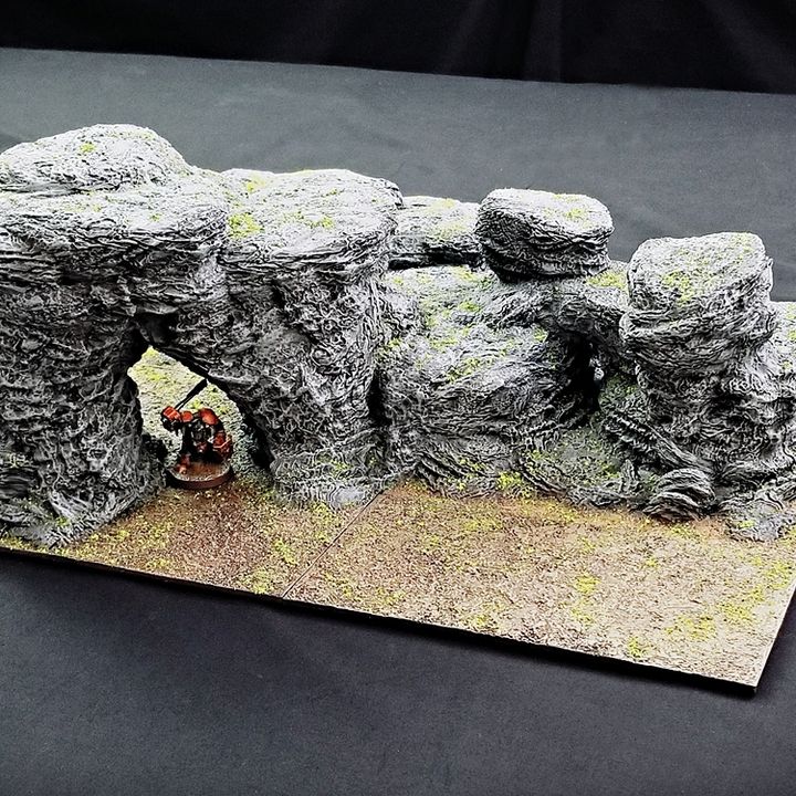 3D Printable Split Module #1 - Modular Spire Design Master Tiles by ...