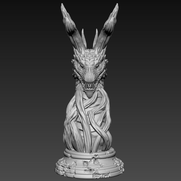 3D Printable forest dragon by Lucky Singh sammal