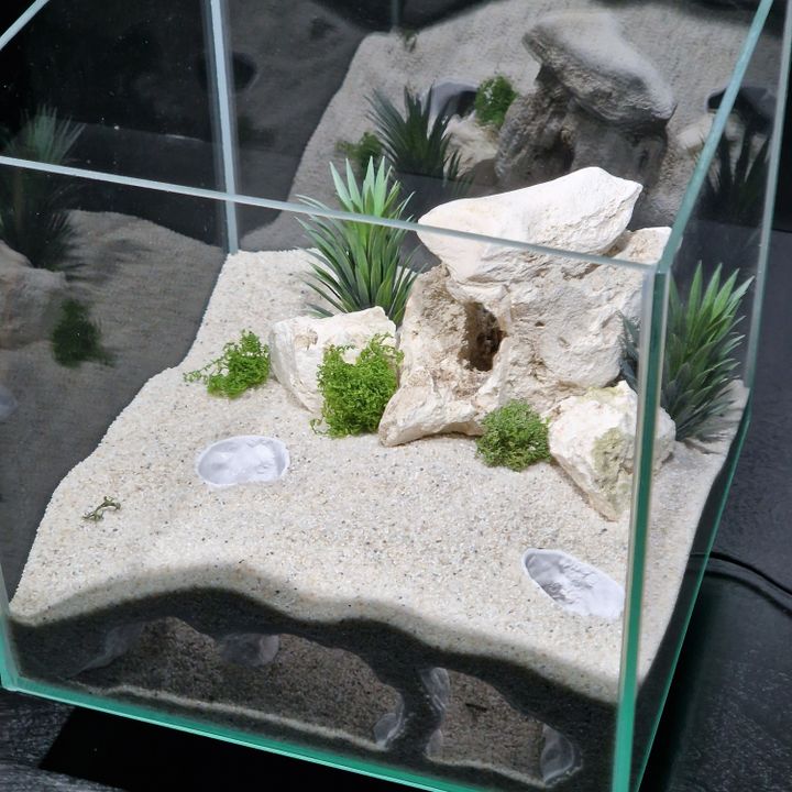 3D Printable Aquarium & Terrarium Decor Cave | Fish Tank Hide ...