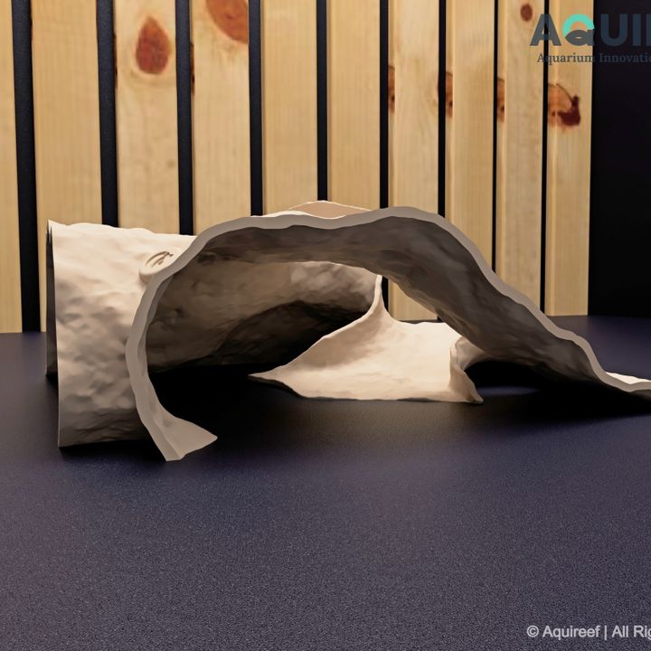 3D Printable Riptide 3D Printable Aquarium Cave - Fish Hide, Terrarium ...