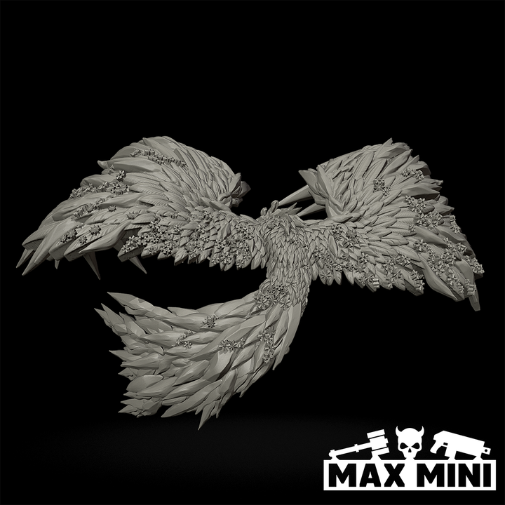 3D Printable Frost Phoenix by Max Mini