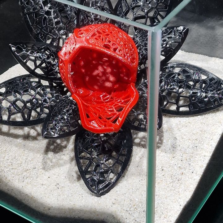 3D Printable Betta Fish Flower Cave | Unique Fish Tank Design Betta ...