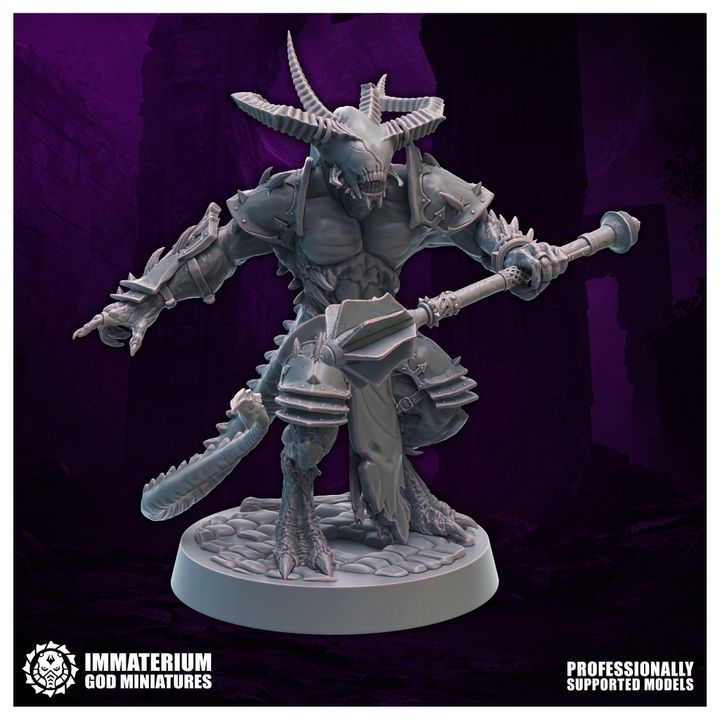 3D Printable Demons of Kalal Set (5 models) by Immaterium God Miniatures