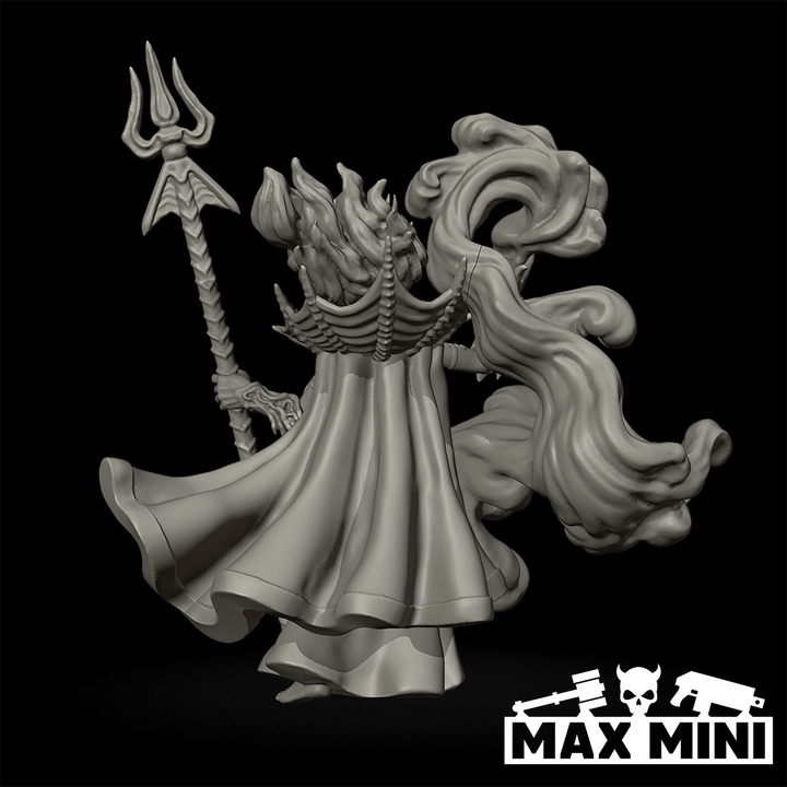 3D Printable Aquan Elf Queen by Max Mini