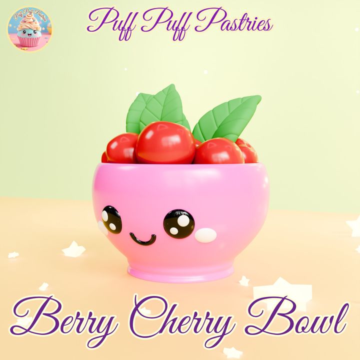 3D Printable Kawaii May 2025 Tribe Release Chibi by Puff Puff Pastries